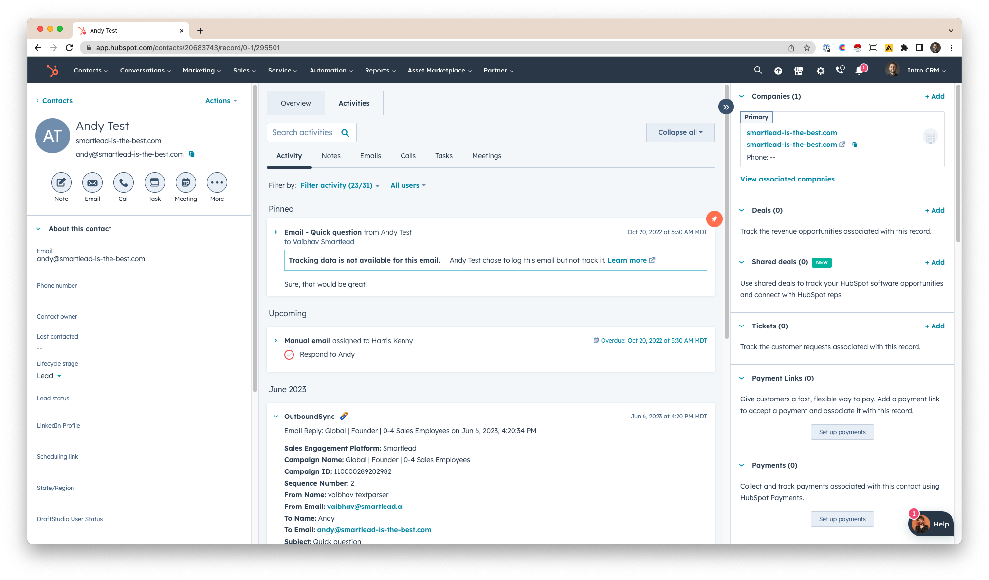 OutboundSync | Integrated outbound for HubSpot and Salesforce